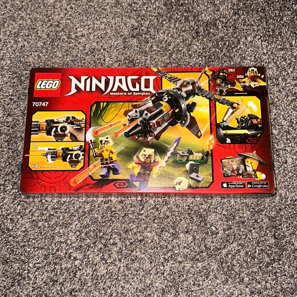 Lego | Toys | Lego Ninjago Legacy Boulder Blaster 7747 Airplane | Poshmark